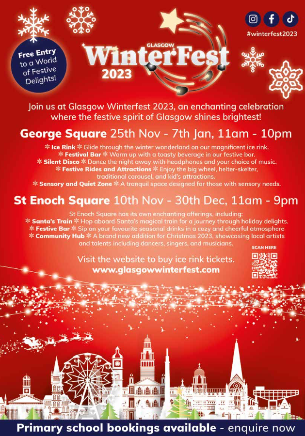Glasgow Winterfest Unveils Exciting New Concept for 2023 | Primary Times