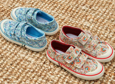 Win a pair of Rainbow NSPCC canvas shoes from Start-Rite | Primary Times