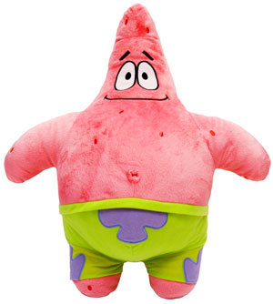 Win a large SpongeBob or Patrick plush toy from The Nickelodeon Store ...