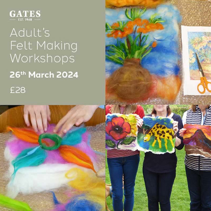 Adults Felt Making with Heidi Street-Ward at Gates Garden Centre ...